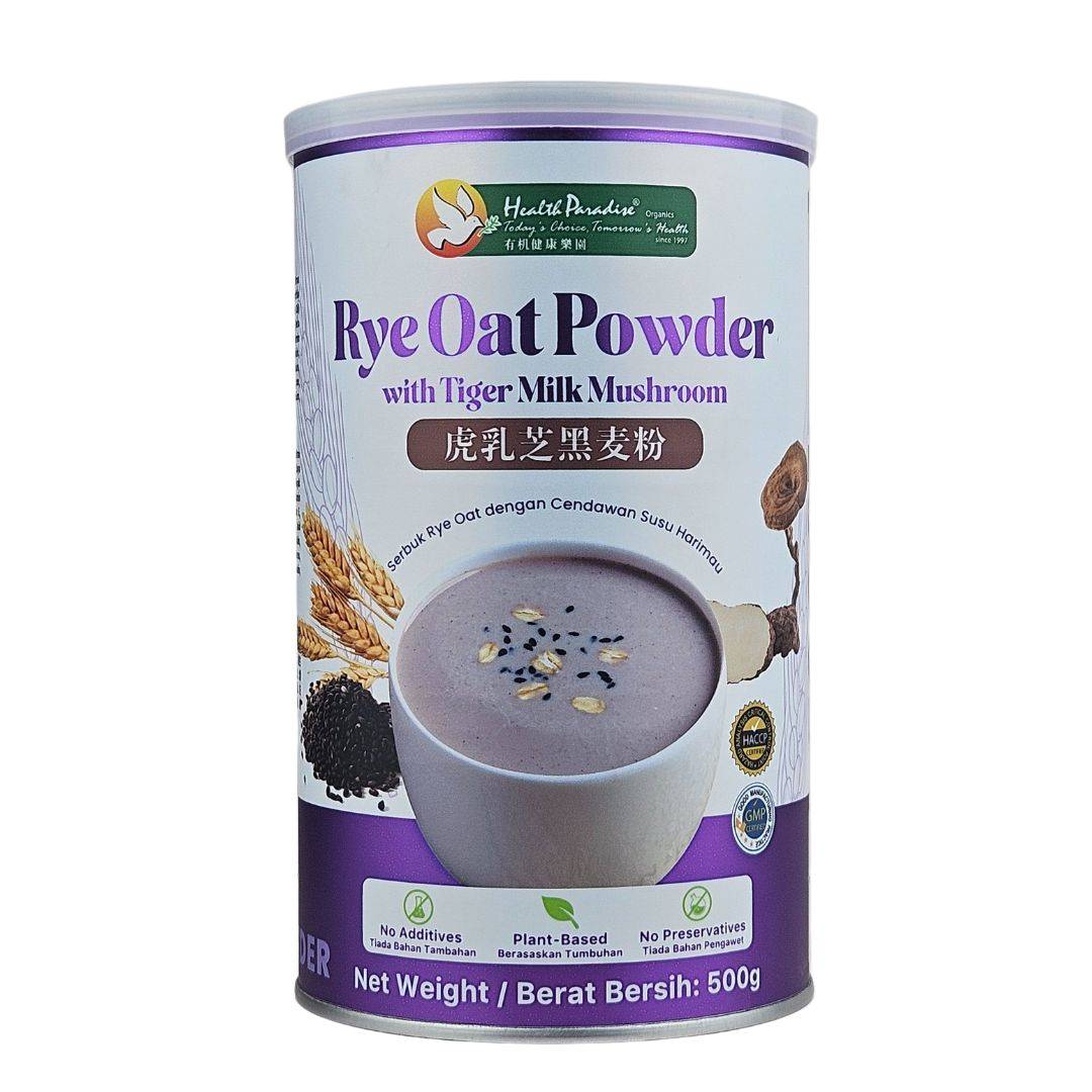Health Paradise Rye Oat Powder with Tiger Milk Mushroom 500g